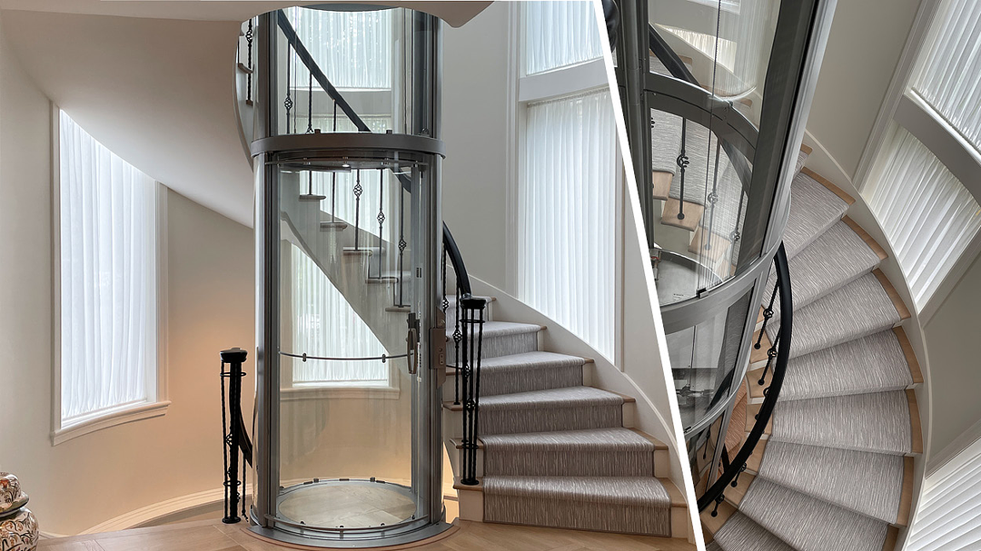 Savaria Vuelift Homelift | Panoramic glass lift | Garaventa Lift Germany